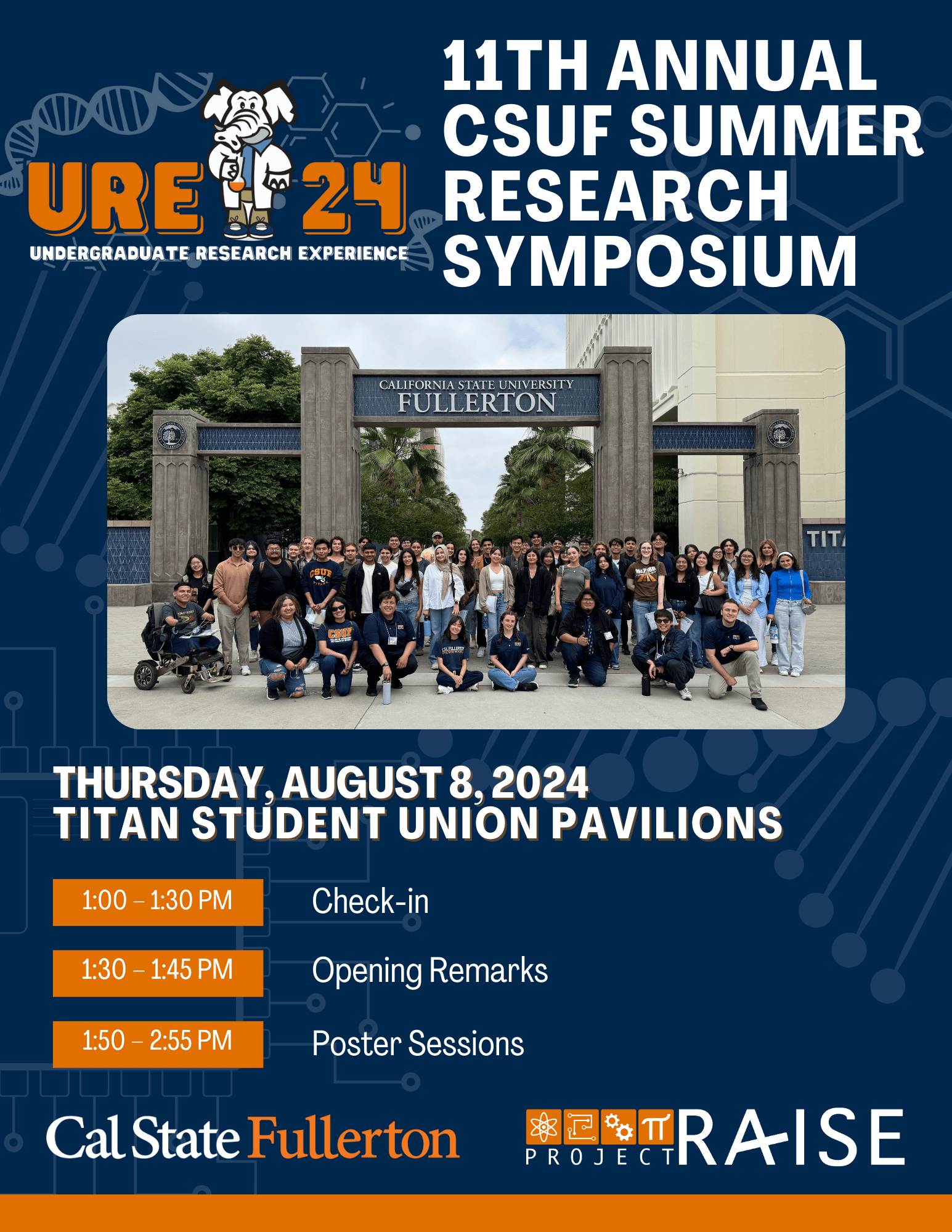 Summer Research Symposium - Project RAISE | CSUF